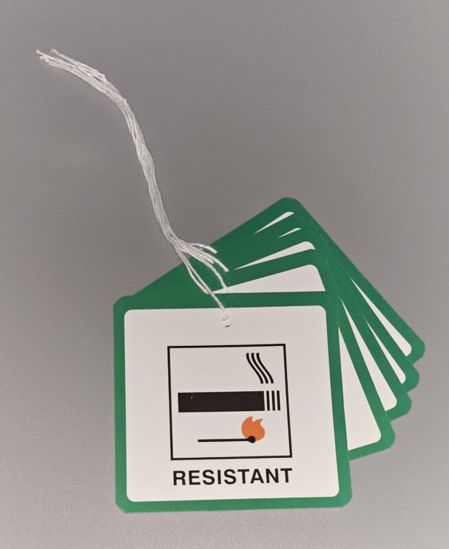 Fire Safety Labels | UK Upholstery Compliance Tags - HiQ