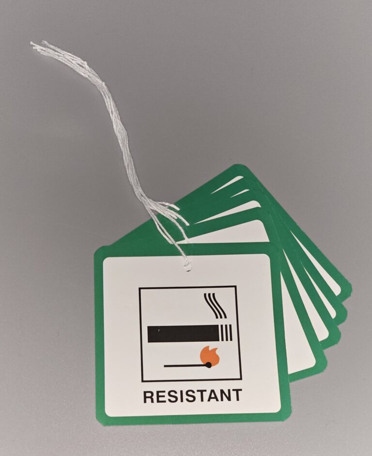 Fire Safety Labels | UK Upholstery Compliance Tags - HiQ